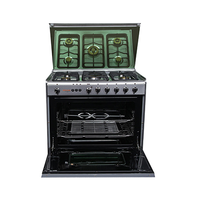 Buy Corona 5 Burners Glass Top Cooking Range C-505 SS Online