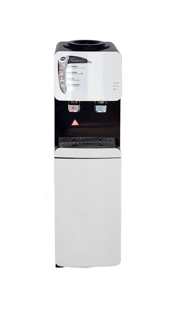 PEL 2 Taps Glass Door Premier Water Dispenser PWDPR-316