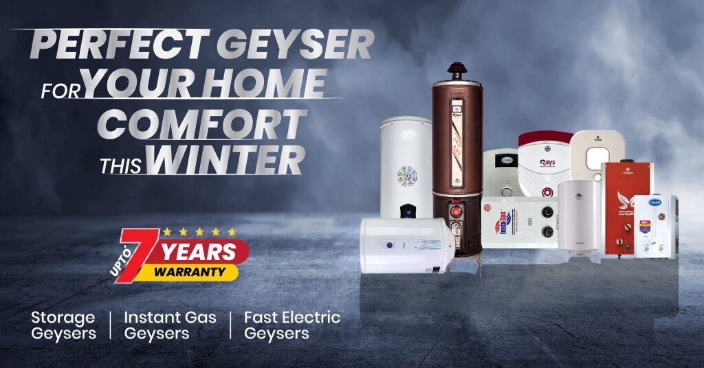 Perfect Geyser for Your Home Comfort This Winter - Alfatah Electronics!