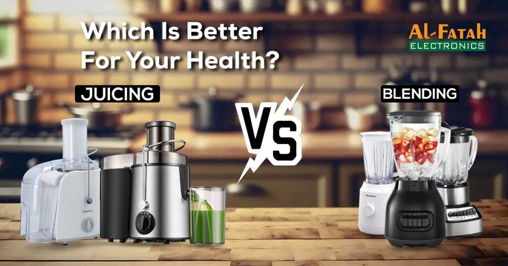 Juicing vs. Blending: Which Is Better for Your Health?