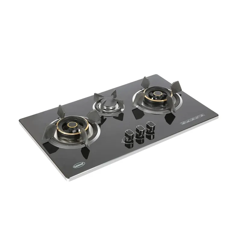 Rays 3 Burners Gas Hob 100710G-3B- B-24 (Glass)